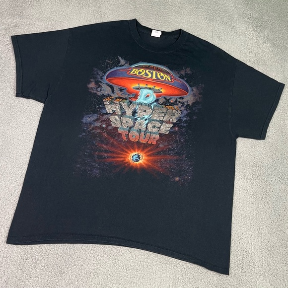 American Vintage | Shirts | Boston Band Tee | Poshmark